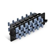 China 12 Port MTP Fiber Adapter Panel 96 144 288 Fibers OS2 OM3 OM4 Duplex Cassette Module for sale