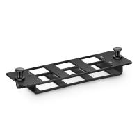 China 6 Port Wall Mount Fiber Patch Panel Box Multimedia Copper Modular 6 Plastic Clips for sale