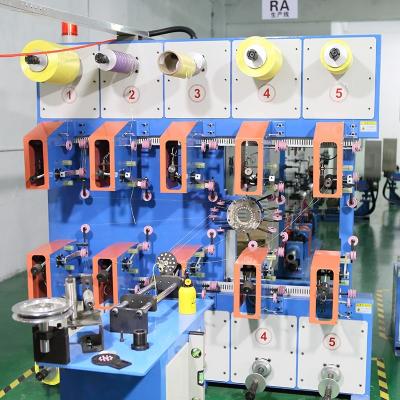 China 50 Line FTTH Drop Cable Production Line Indoor Soft Cable Making Machine 190m/min for sale