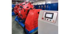 China 48 Core Fiber Buffer Stranding Cage Wire Cable Bunching Machine Rigid Strander for sale
