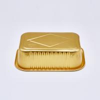 China 680ml Foil Food Container With Lids Mini Disposable Ramekins For Souffle Pudding for sale