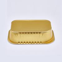 China 680ml Foil Food Container With Lids Mini Disposable Ramekins For Souffle Pudding for sale