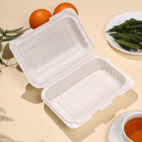 China 9''X9''X2.6'' Takeout MFPP Hinged Lid Microwavable Container 27oz 750ml for sale