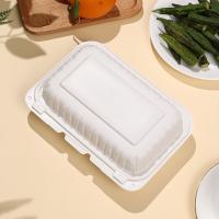 China 9''X9''X2.6'' Takeout MFPP Hinged Lid Microwavable Container 27oz 750ml for sale