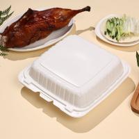 China 18oz 500ml Microwavable Food Containers With Lid 6''X6''X3'' for sale