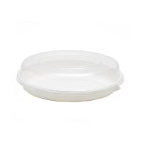 China 26OZ Eco Friendly Biodegradable Container Sugarcane Bagasse Takeaway Oval Bowl for sale