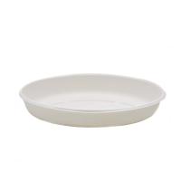 China 26OZ Eco Friendly Biodegradable Container Sugarcane Bagasse Takeaway Oval Bowl for sale