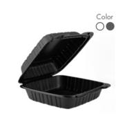 China Various Sizes Takeaway Meal Container for MFPP Market Demand,Takeout MFPP Hinged Lid Microwavable Container,6”x6”x3” for sale