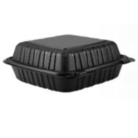 China Various Sizes Takeaway Meal Container for MFPP Market Demand,Takeout MFPP Hinged Lid Microwavable Container,6”x6”x3” for sale