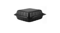 China Various Sizes Takeaway Meal Container for MFPP Market Demand, Takeout MFPP Hinged Lid Microwavable Container,8”x8”x2.8” for sale