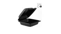 China Various Sizes Takeaway Meal Container for MFPP Market Demand,Takeout MFPP Hinged Lid Microwavable Container,9”x9”x3” for sale