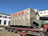 China Fire / Water Tube Industrial Wood Boiler , Wood Steam Generator Nature Circulation for sale