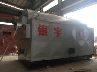 China Fire / Water Tube Industrial Wood Boiler , Wood Steam Generator Nature Circulation for sale