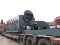 China Light Weight Wood Steam Boiler Automatic Feeding Saving Storage  Space for sale