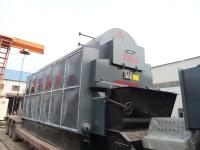 China High Thermal Efficiency Wood Fired Steam Boiler , Horizontal Steam Boiler for sale