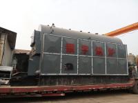 China Commercial Durable  Wood Steam Boiler Fire / Water Tube High Thermal Efficiency for sale