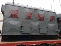 China Commercial Wood Fired Steam Boiler , Indoor Wood Boiler Reduce Resource Waste for sale