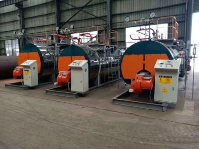 China Fire Tube Horizontal  Gas Fired Steam Boiler Auto Control  Energy Conversation for sale