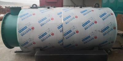 China Horizontal 70 Degrees Natural Gas Hot Water Boiler 18M3/H for sale
