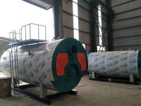 China DN100 0.5t Gas Fired Hot Water Furnace Nature Circulation for sale