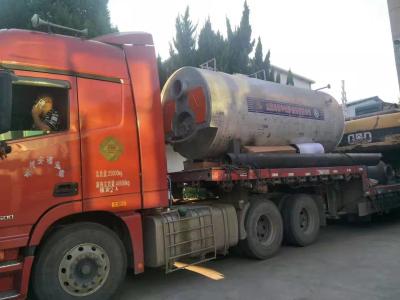 China 94% Thermal Efficiency 1Ton Gas Fired Steam Boiler For Textile Mill for sale