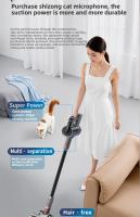 China DY V15s Rechargeable Battery-Powered Cordless Stick Vacuum Cleaner for Car & Garage Use Portable Wet/Dry Activated Carbon Filter for sale