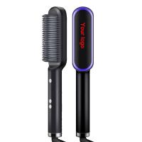 China Electric Ceramic Hair Straightening & Curling Comb Portable Waterproof Hair Styling Tool for Hotel Use for sale