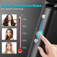 China Electric Ceramic Hair Straightening & Curling Comb Portable Waterproof Hair Styling Tool for Hotel Use for sale