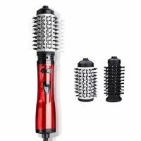 China Electric 3-in-1 Hot Air Styler & Rotating Hair Dryer with Negative Ionic Technology for Dry Hair Curls & Straightens Hotel Use for sale