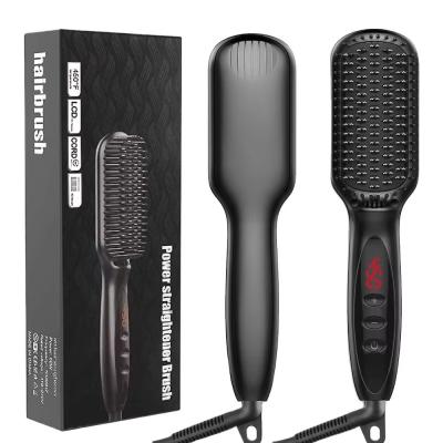 China RTS J Electric Portable Hair Straightener for Men with Multi-Functional Styling Comb Set Household & Hotel Use Gift Box for sale