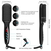 China RTS J Electric Portable Hair Straightener for Men with Multi-Functional Styling Comb Set Household & Hotel Use Gift Box for sale