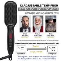 China RTS J Electric Portable Hair Straightener for Men with Multi-Functional Styling Comb Set Household & Hotel Use Gift Box for sale