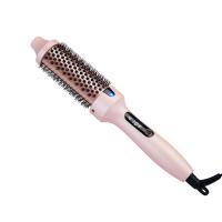 China Electric Ionic Thermal Brush with LED Display 300-420F for Different Hair Types Household Hotel Use 110-240V Universal Voltage for sale