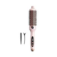 China Premium Electric Curling Comb with Ceramic Barrel 5 Temperature Settings for All Hair Types-Household Use for sale