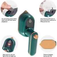 China Electric Handheld Hanging Iron Portable Commercial Hotel Use Wet/Dry Dual-Purpose Anti-Dry Burning 50ml Water Tank Steam Ironing for sale