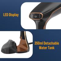China 1800W Portable Electric Garment Steamer 3-Speed Settings Large Water Tank Anti-Dry Burning for Household Car Use Effortless for sale