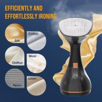 China 1800W Portable Electric Garment Steamer 3-Speed Settings Large Water Tank Anti-Dry Burning for Household Car Use Effortless for sale