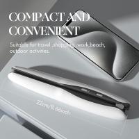 China USB Cordless Hotel & Outdoor Use Multi-Temperature Fast Heating Portable Ionic Hair Straightener for sale