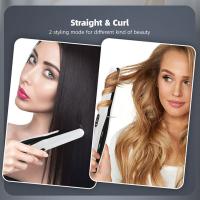 China USB Cordless Hotel & Outdoor Use Multi-Temperature Fast Heating Portable Ionic Hair Straightener for sale