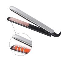 China Electric Hair Straightener Keratin Therapy Ceramic Plates LED Multi-Temperature Control Portable Flat Iron Hotel Household Use for sale