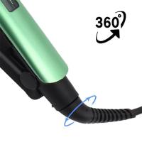 China Hair Straightener Salon Professional Electric Digital LED Ceramic Coating Fast Heating Overheating Protection Flat Iron Outdoor for sale