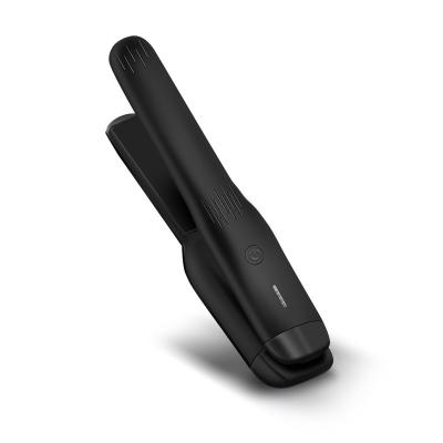 China USB Cordless Battery-Powered Ionic Hair Straightener Aluminum Plates LED Display Portable for Household Hotel Outdoor Travel Use for sale