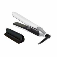 China Platinum+ Chronos Professional Salon Styler Electric Ceramic Hair Straightener Curling Iron LED Fast Heating Portable Hotel for sale