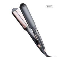 China Beslife Professional Electric Infrared LCD Hair Straightener Dual Wet/Dry Fast Heating Portable Wide Plate Flat Iron Home Hotel for sale