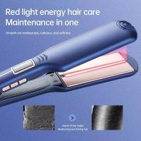 China Custom EU Plug PTC Dual Wet/Dry 480F Plastic LCD Flat Iron Portable Hair Straightener 1 Year Warranty for Household Outdoor for sale