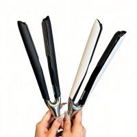 China Platinum+ Chronos Professional Salon Styler Electric Ceramic Hair Straightener Curling Iron LED Fast Heating Household Hotel for sale