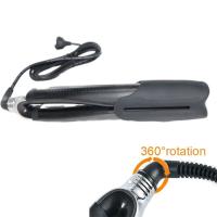 China Professional Electric 2-in-1 Ceramic Flat Iron Hair Curler-Portable Travel Straightening Tool Multi-Temperature Household Hotel for sale