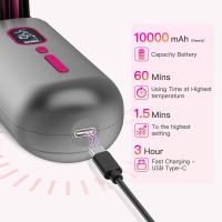China Wholesale Price High Satisfaction Salon Equipment Cordless Hot Comb Brush Light Weight Mini Hair Straightener USB 1 Year Outdoor for sale