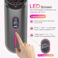 China Wholesale Price High Satisfaction Salon Equipment Cordless Hot Comb Brush Light Weight Mini Hair Straightener USB 1 Year Outdoor for sale