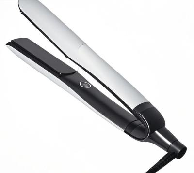 China Wholesale Electric 2-in-1 Hair Straightener with Aluminum Plates Multi-Temperature RV Use Clip Design Black & White for sale